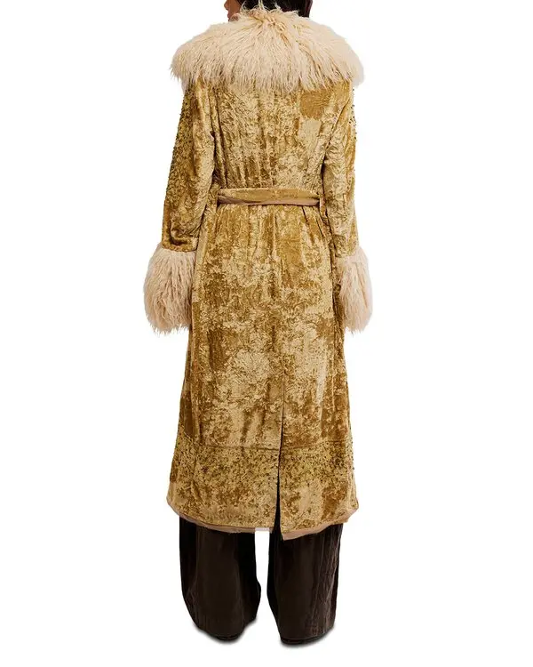Free People Pyre Embellished Duster Cardigan Sweater