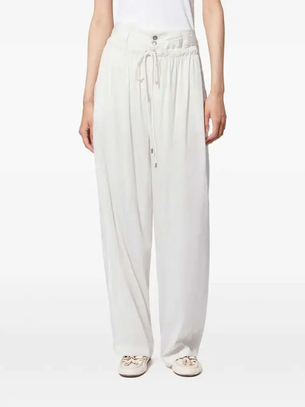 Isabel Marant Étoile Marant X Inaya Drawstring Pants - White