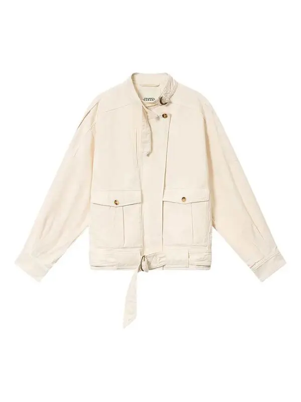 Isabel Marant Étoile Marant X Isalya Jacket With Pockets And Buckle - Multicolor