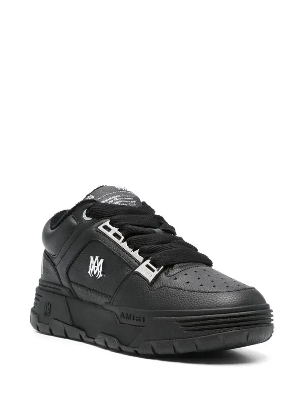 Amiri Leather Sneakers With Logo