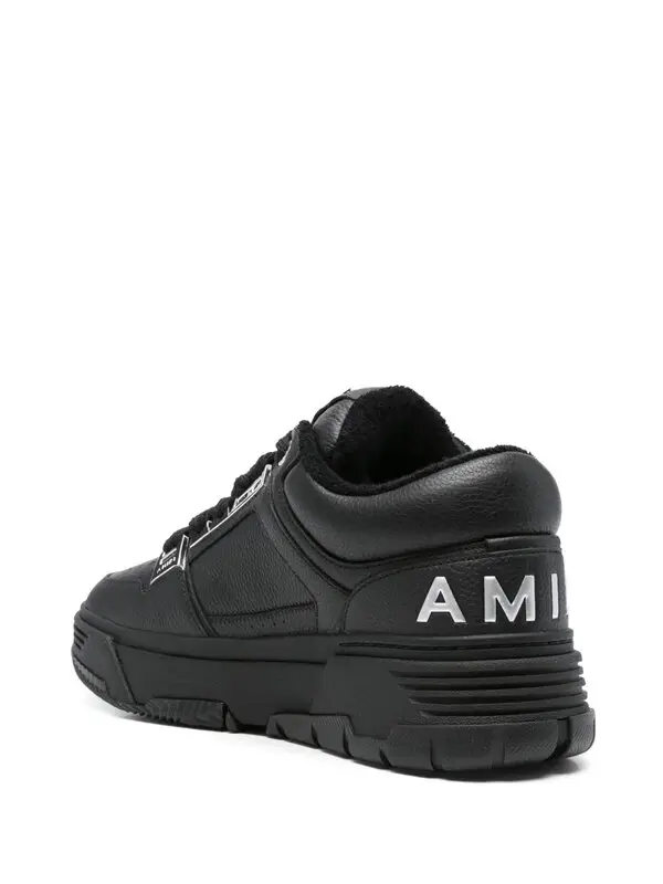 Amiri Leather Sneakers With Logo