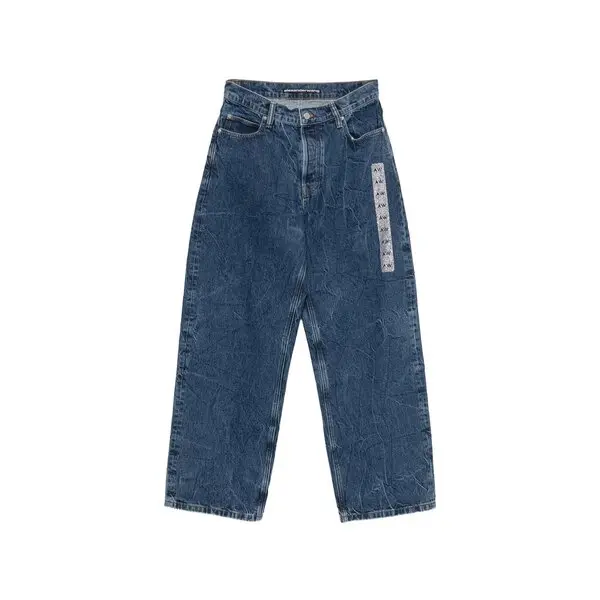 Alexander Wang Denim Wide-leg Jeans - Blue