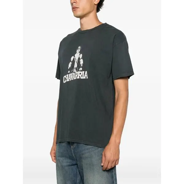 WILLY CHAVARRIA Grey T-shirts & Vests T-shirts