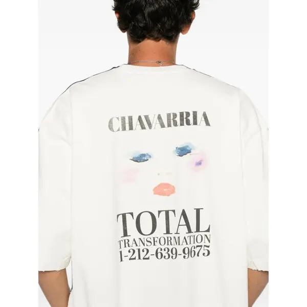 WILLY CHAVARRIA Neutrals T-shirts & Vests T-shirts