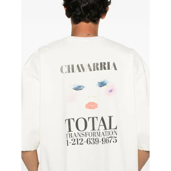 WILLY CHAVARRIA Neutrals T-shirts & Vests T-shirts