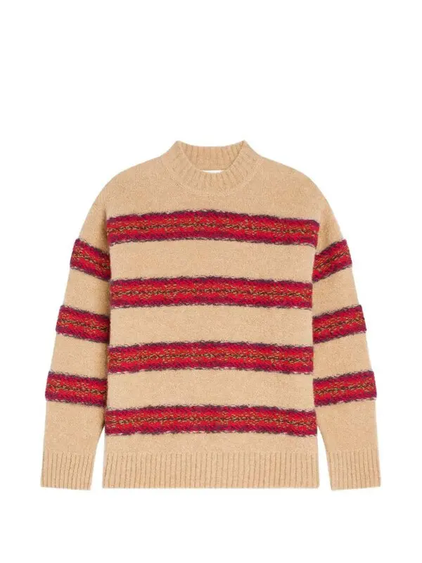 Dries Van Noten Jacquard Wool Sweater - Multicolor