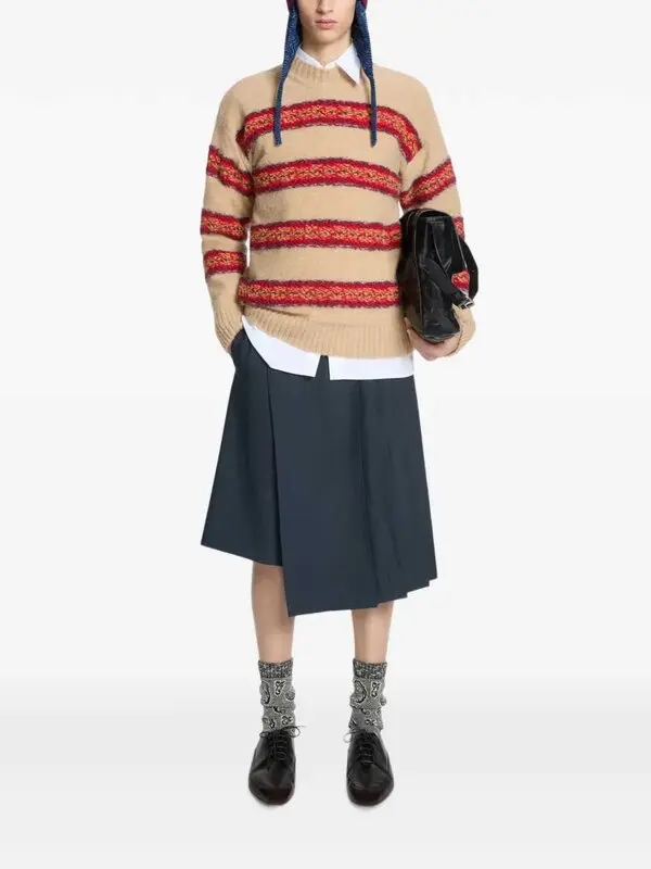 Dries Van Noten Jacquard Wool Sweater