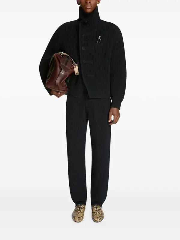 Dries Van Noten Chunky Wool Cardigan