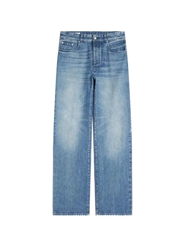Dries Van Noten Baggy Jeans - Blue