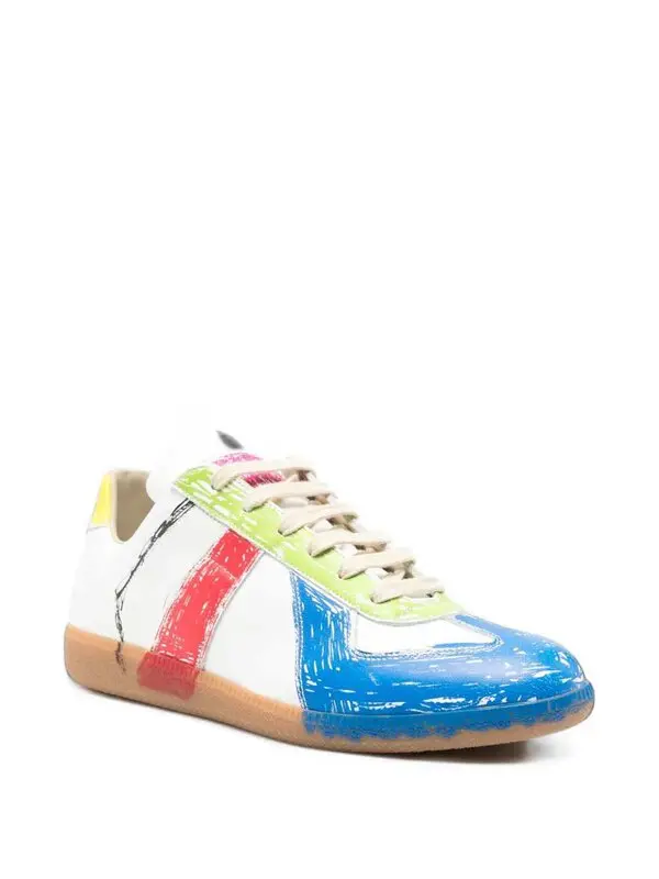 MAISON MARGIELA Replica Paint-splatter Sneakers