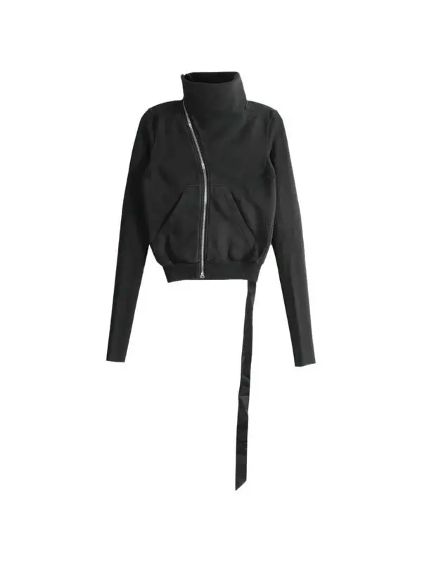 Rick Owens Mountain Sweat Asymmetric Zip Sweatshirt