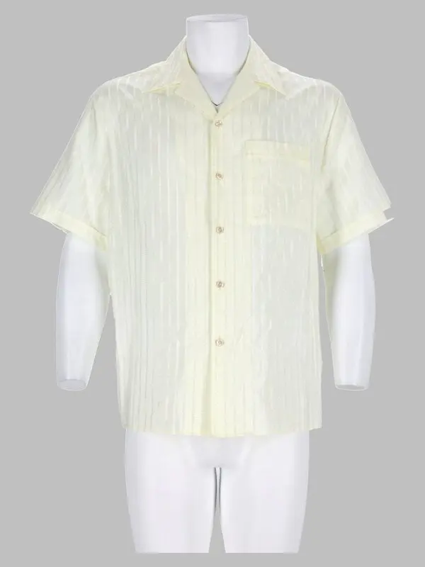 Versace Embroidered Silk-cotton Shirt