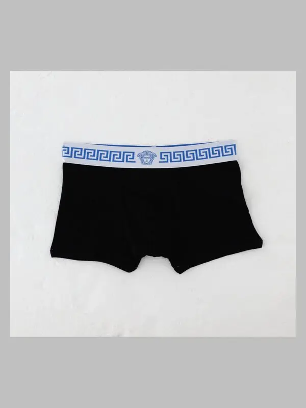 Versace Logo Underwear Briefs - Blue