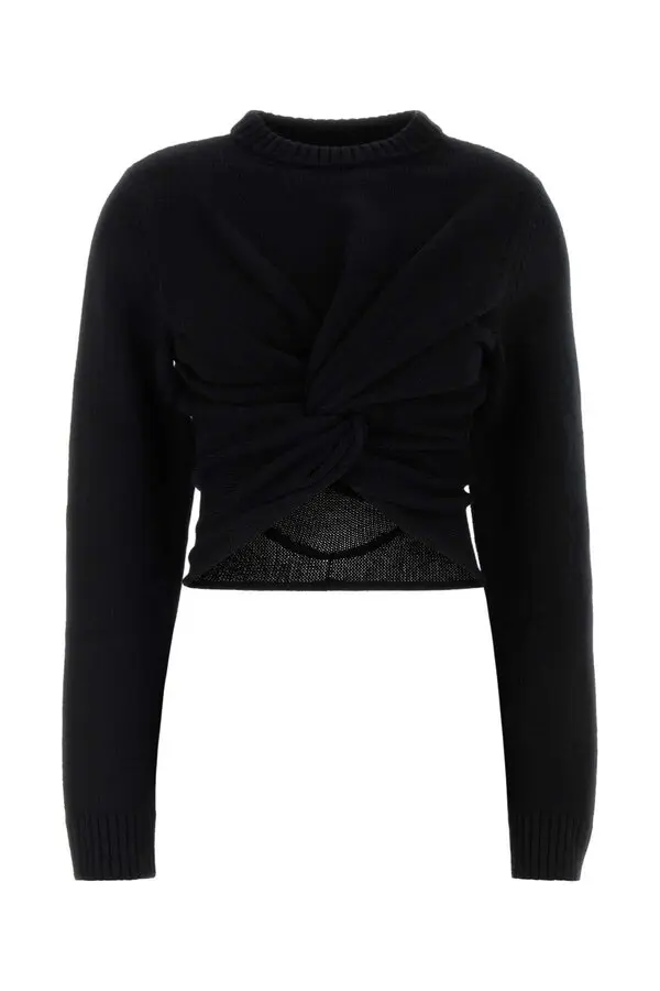 Balenciaga Wool Sweater - Black