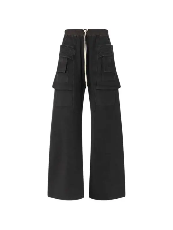 Rick Owens Multi-pocket Cargo Trousers - Black