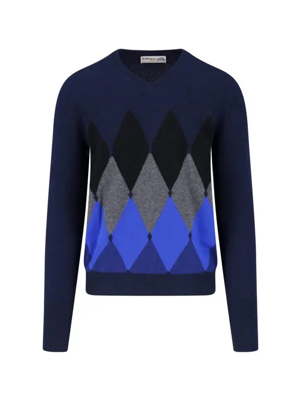 BALLANTYNE 100% Cashmere Crewneck Sweater
