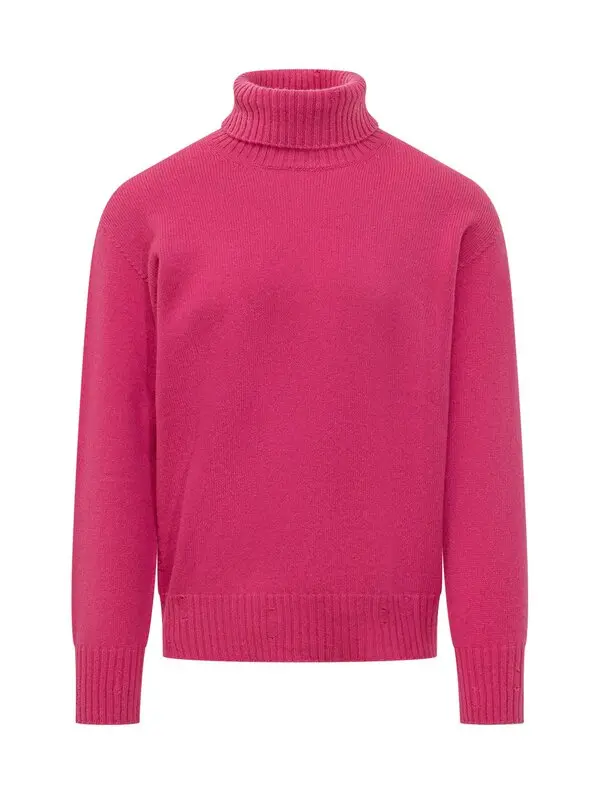 AMARANTO Knit Turtleneck Sweater