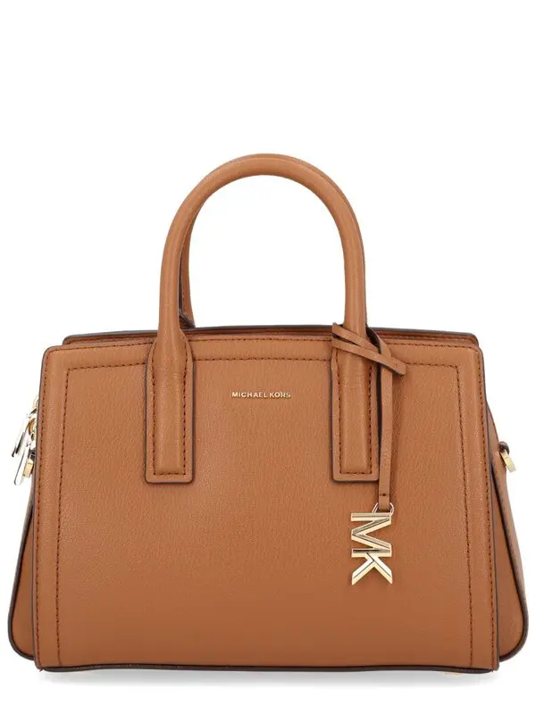 Michael Kors Laila Small Leather Mini Handbag, 18.4 Cm X 25.4 Cm X 11.4 Cm