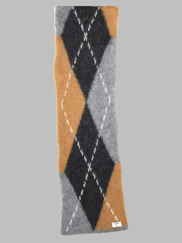 Filippa K Alpaca Blend Scarf For - Grey