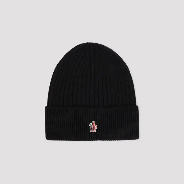 Moncler Wool Beanie Hat
