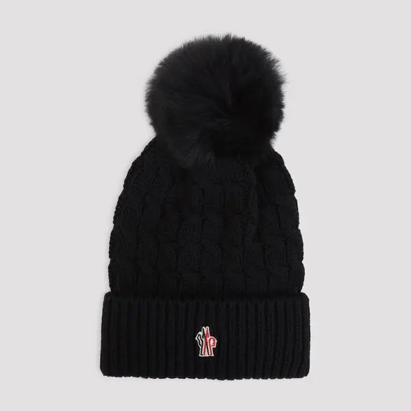 Moncler Wool Beanie Hat