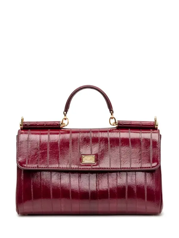 Dolce & Gabbana Eel-effect Top-handle Handbag