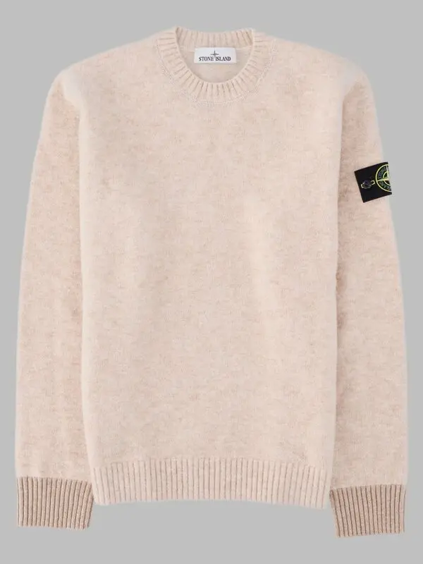 Stone Island Alpaca & Wool Blend Crewneck Sweater