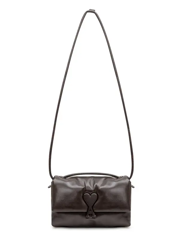 AMI Paris Structured Mini Handbag