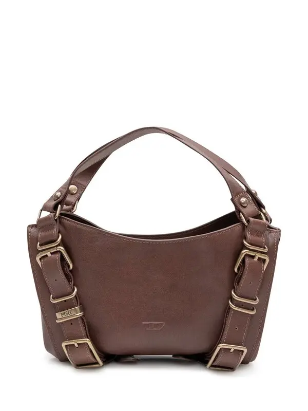 DIESEL® Stylish Mini Top Handle Bag - Marrone