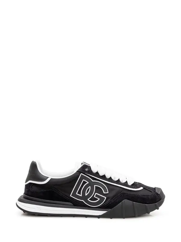 Dolce & Gabbana Low-top Sneakers With Leather Upper