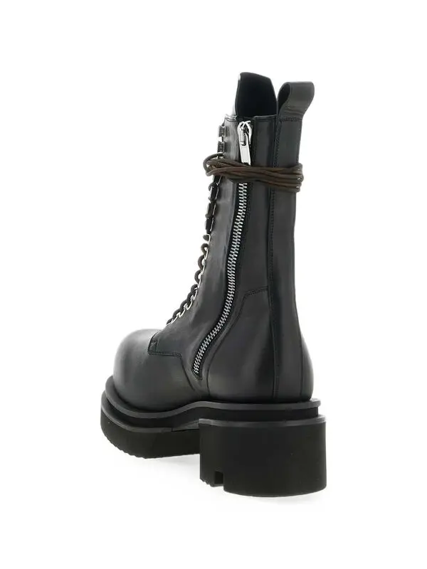 Rick Owens Bogun Lace-up Boots