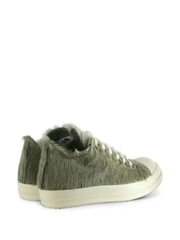 Rick Owens Calf-hair Sneakers - Green