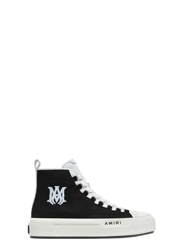 Amiri Ma Court Hi Sneakers - Black