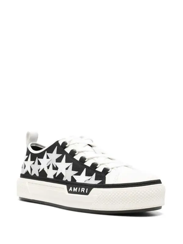 Amiri Star Court Low-top Sneakers - Black