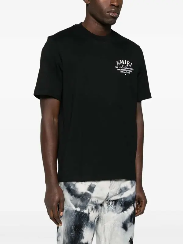 Amiri Arts District Logo-print Cotton T-shirt - Black