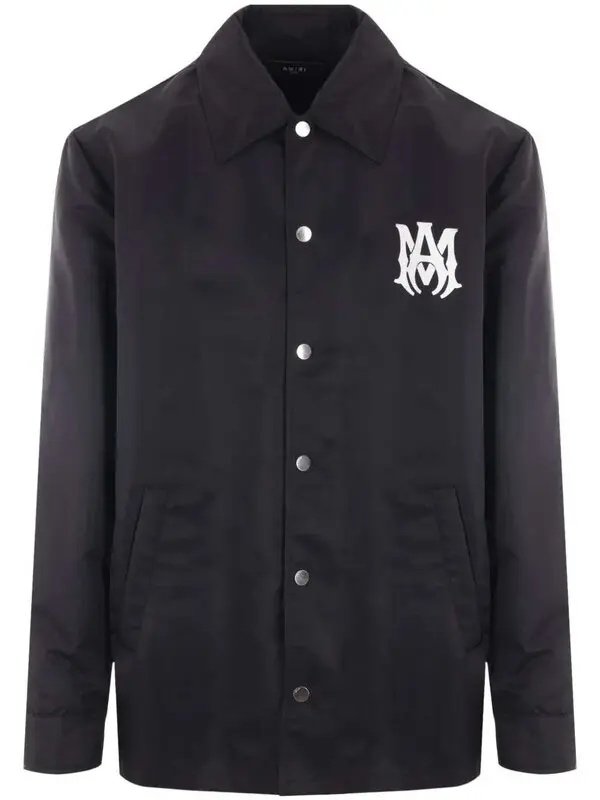 Amiri Ma Logo-print Jacket - Black