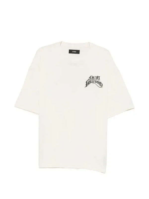 Amiri Logo-print T-shirt - White