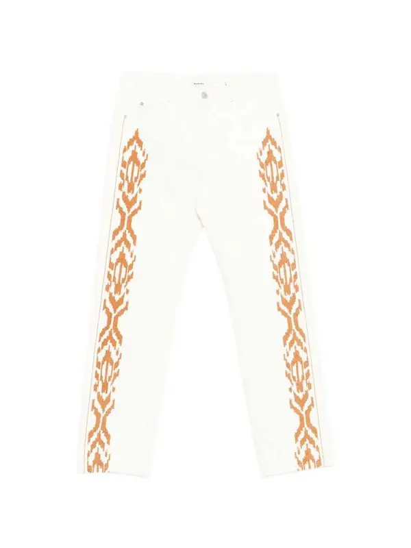 Isabel Marant Étoile Marant Lewys Jeans With Embroidery