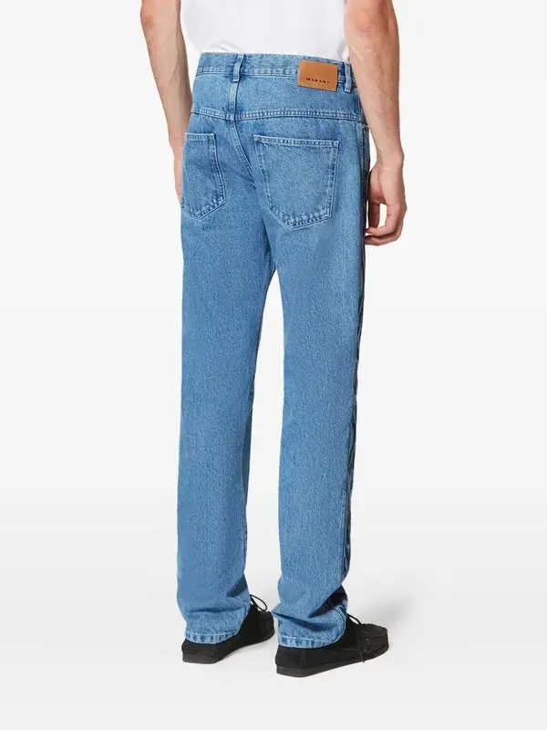 Isabel Marant Étoile Marant Lewys Jeans With Embroidery