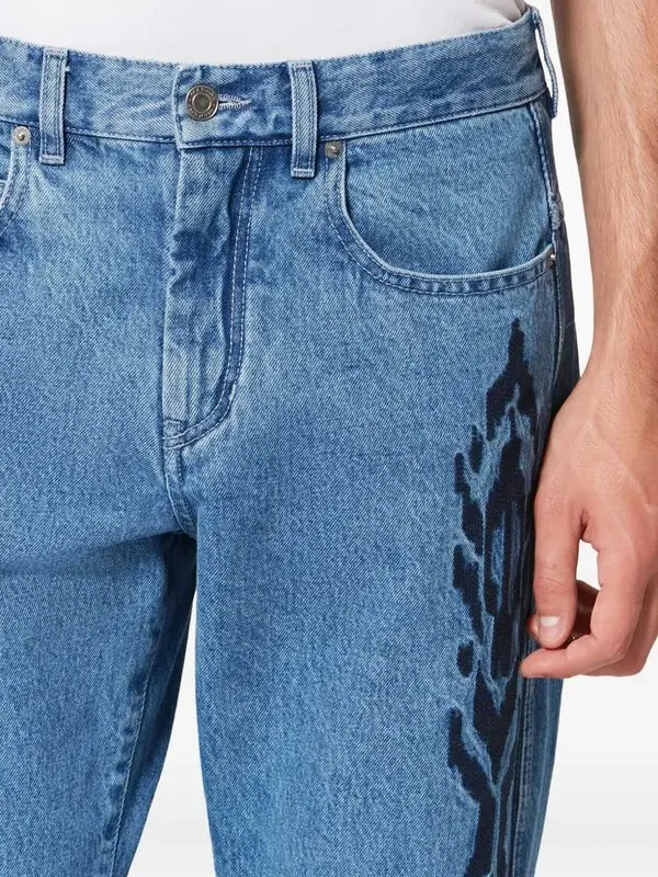 Isabel Marant Étoile Marant Lewys Jeans With Embroidery
