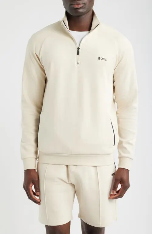 BOSS Sense Quarter-zip Pullover