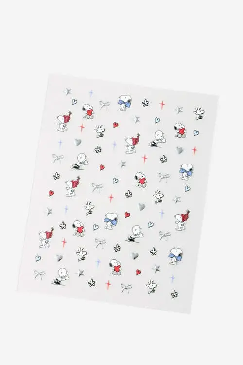 NEVER HAVE I EVER SHOP Snoopy Sweetheartpeanuts Nail Stickers
