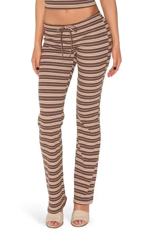 TIGER MIST Dillon 2.0 Striped Low Waist Pants