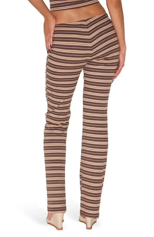 TIGER MIST Dillon 2.0 Striped Low Waist Pants