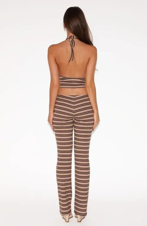 TIGER MIST Dillon 2.0 Striped Low Waist Pants