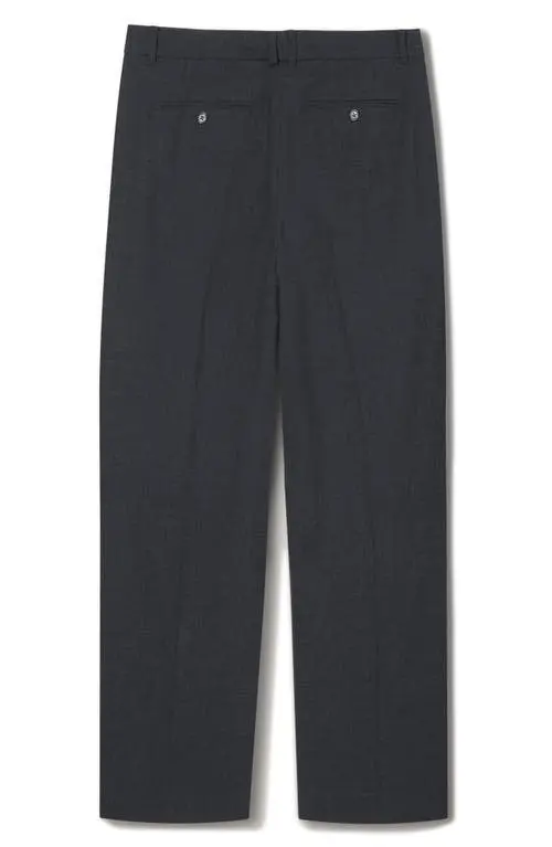 DUNST Double Pleated Wide Leg Slacks