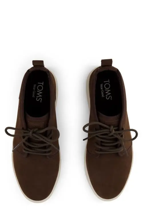 Toms Leather Chukka Boot - Dark Brown