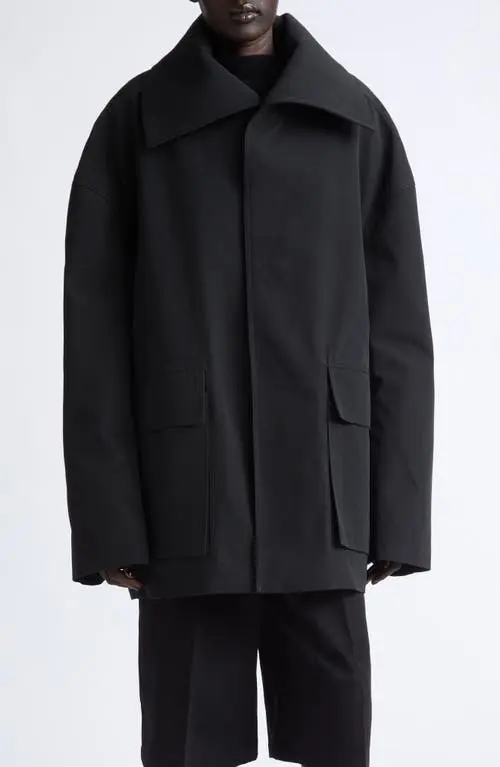 Rick Owens Oversize Dracucollar Coat
