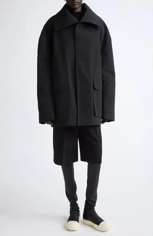 Rick Owens Oversize Dracucollar Coat