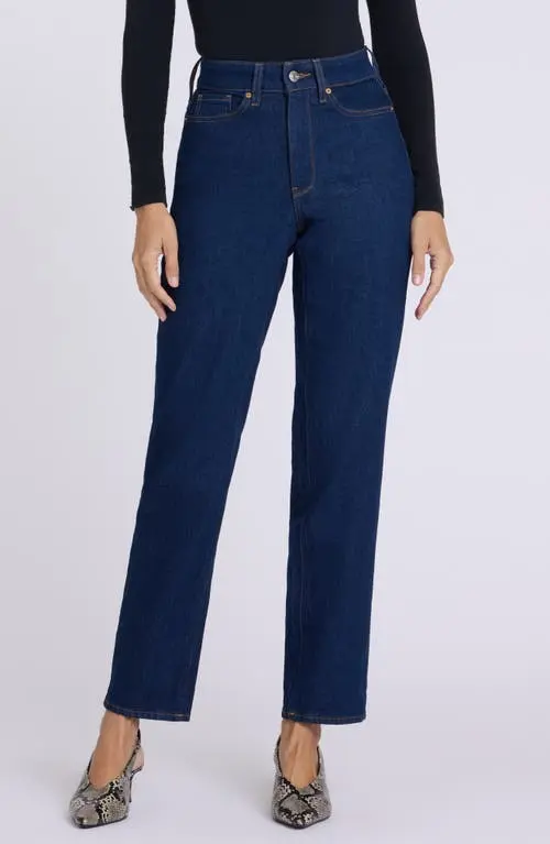 NYDJ Kasey High Waist Ankle Stovepipe Jeans - Rinse